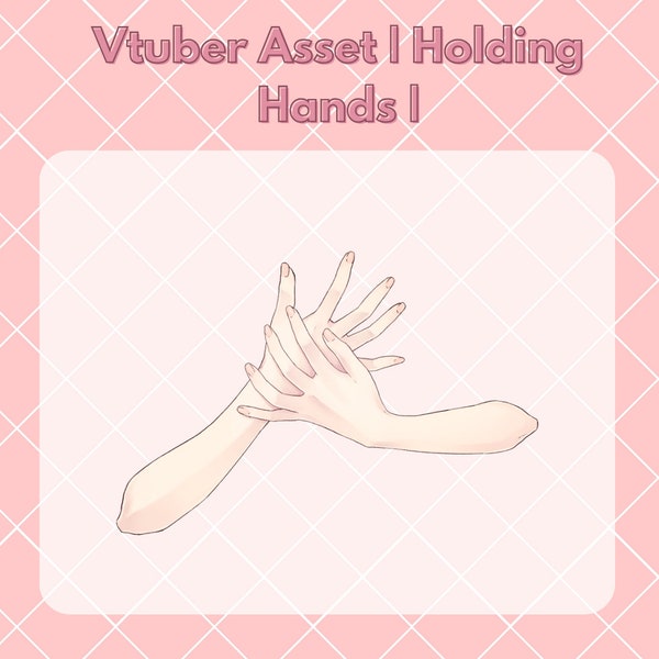 Vtuber Assets Hands Holding - Etsy