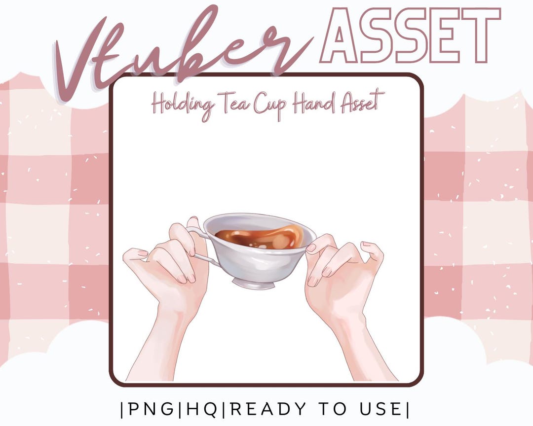 Vtuber Asset Thinking Hand Asset OBS Streamlabs Vtube Studio Compatible ...