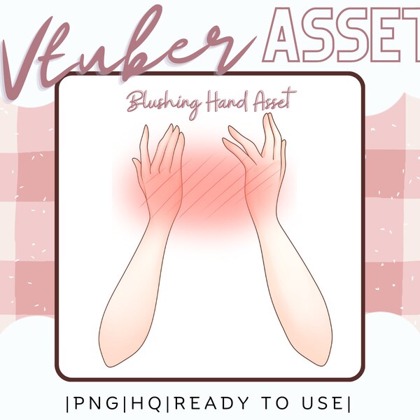 Vtuber Hand Asset - Etsy