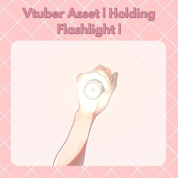 Hand Holding Vtuber Asset - Etsy
