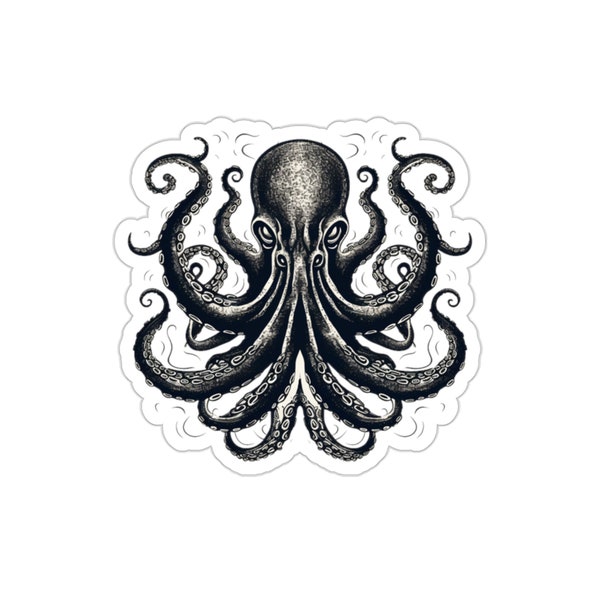 Cthulhu Sticker Lovecraftian Vinyl Decal for Laptops, Water Bottles ...