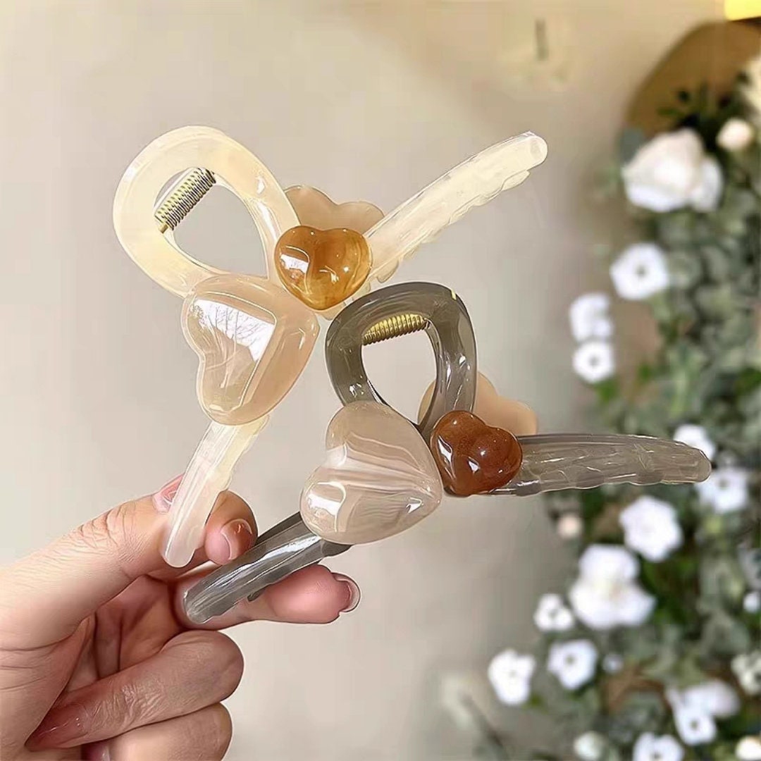 Extra Large Claw Clip for Thick Hair Claw Minimalist Big Hair - Etsy
