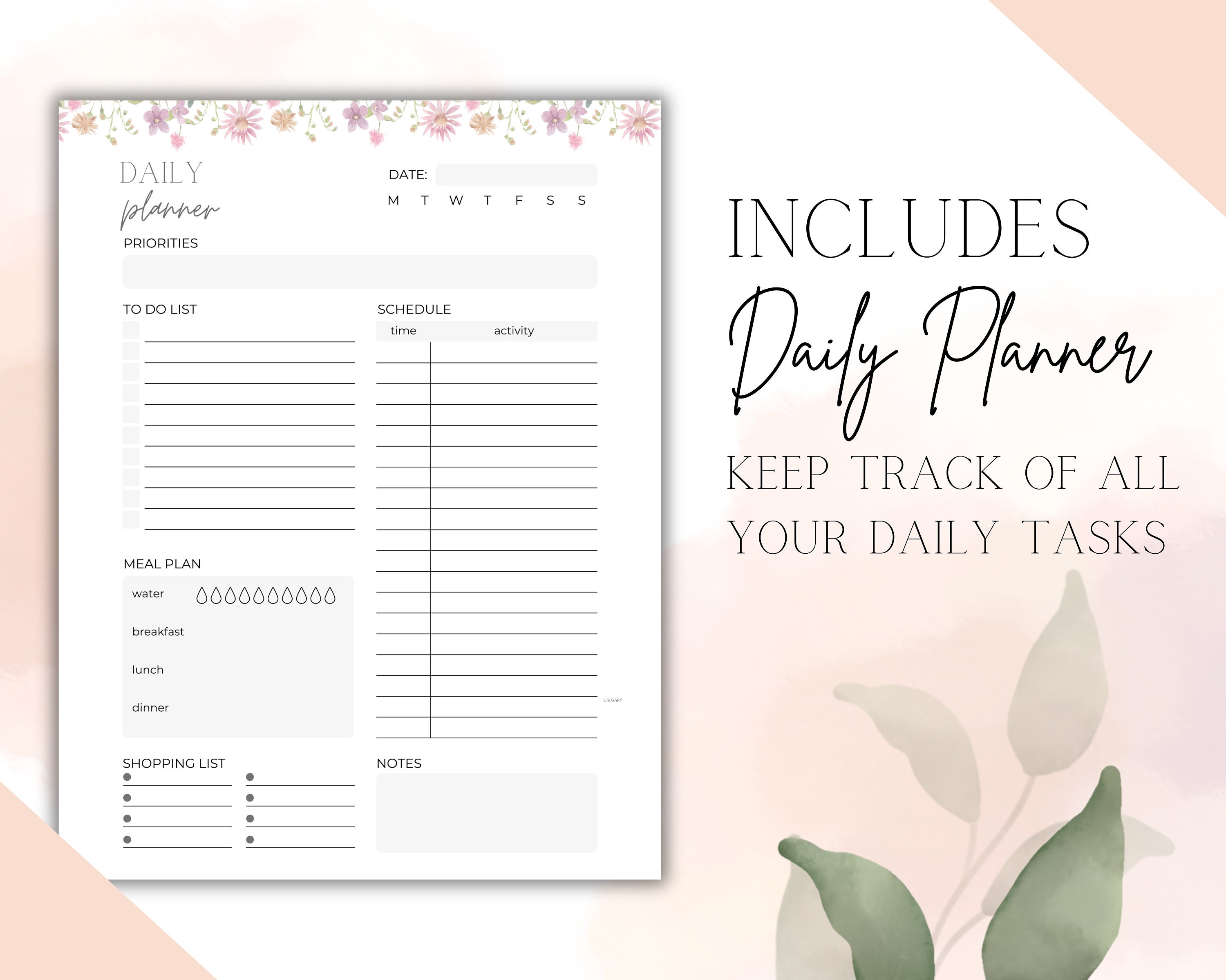 2023 2024 Calendars,printable Landscape Monthly Calendars,daily Planner ...