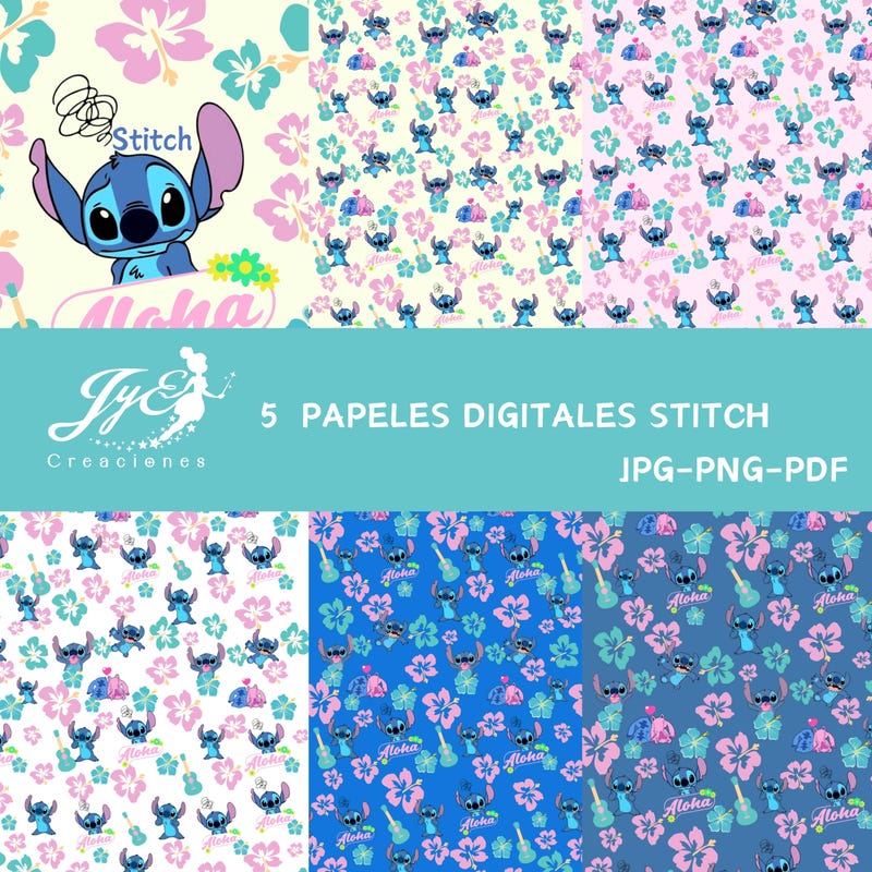 Stitch Wallpaper - Etsy