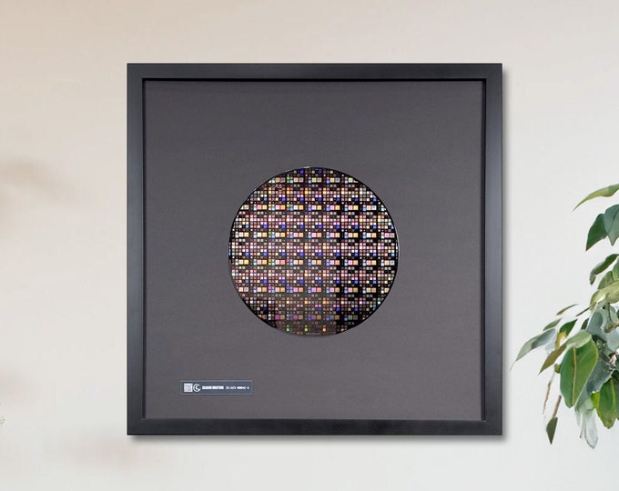 Silicon Wafer 200 Mm 8 Inch Single Collection Framed Silicon Wafer ...