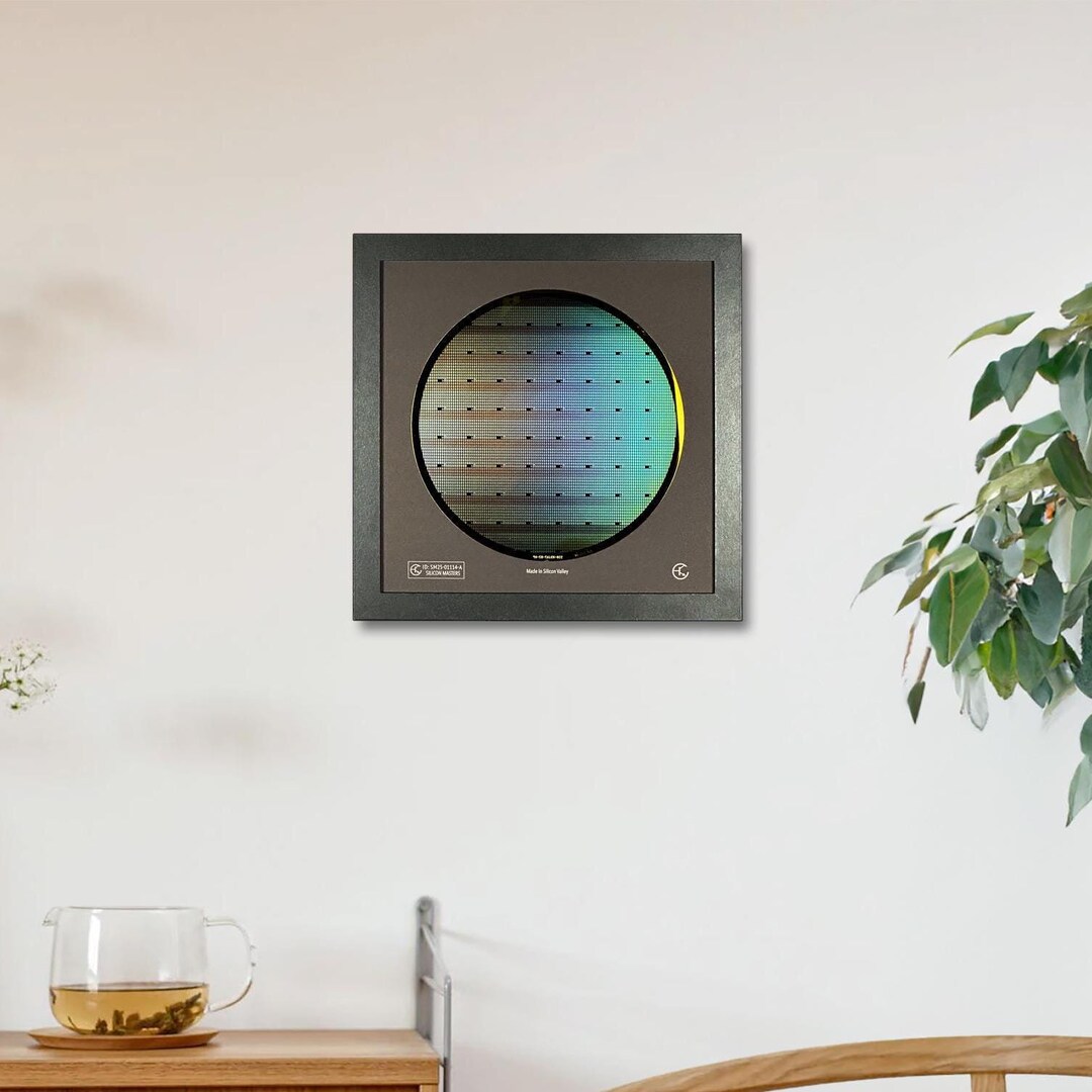 Silicon Wafer 200 Mm 8 Inch Single Collection Framed Silicon Wafer ...