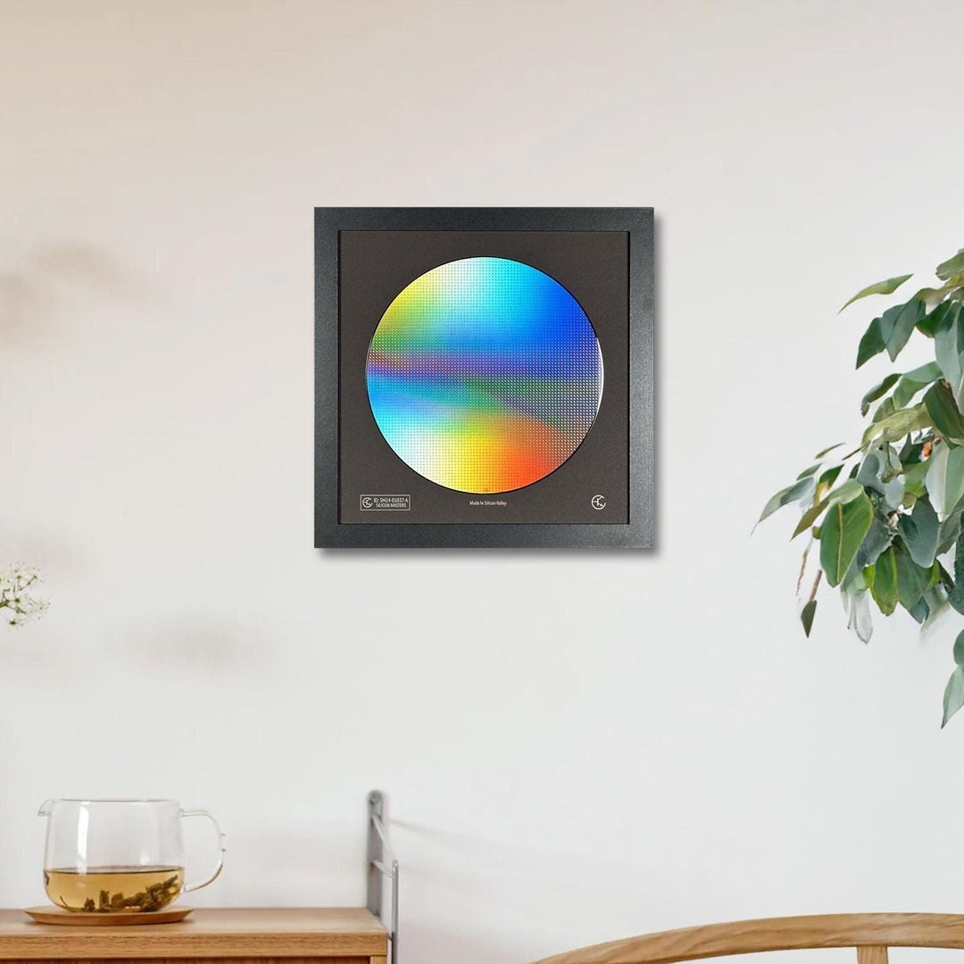 Silicon Wafer 200 Mm 8 Inch Single Collection Framed Silicon Wafer ...