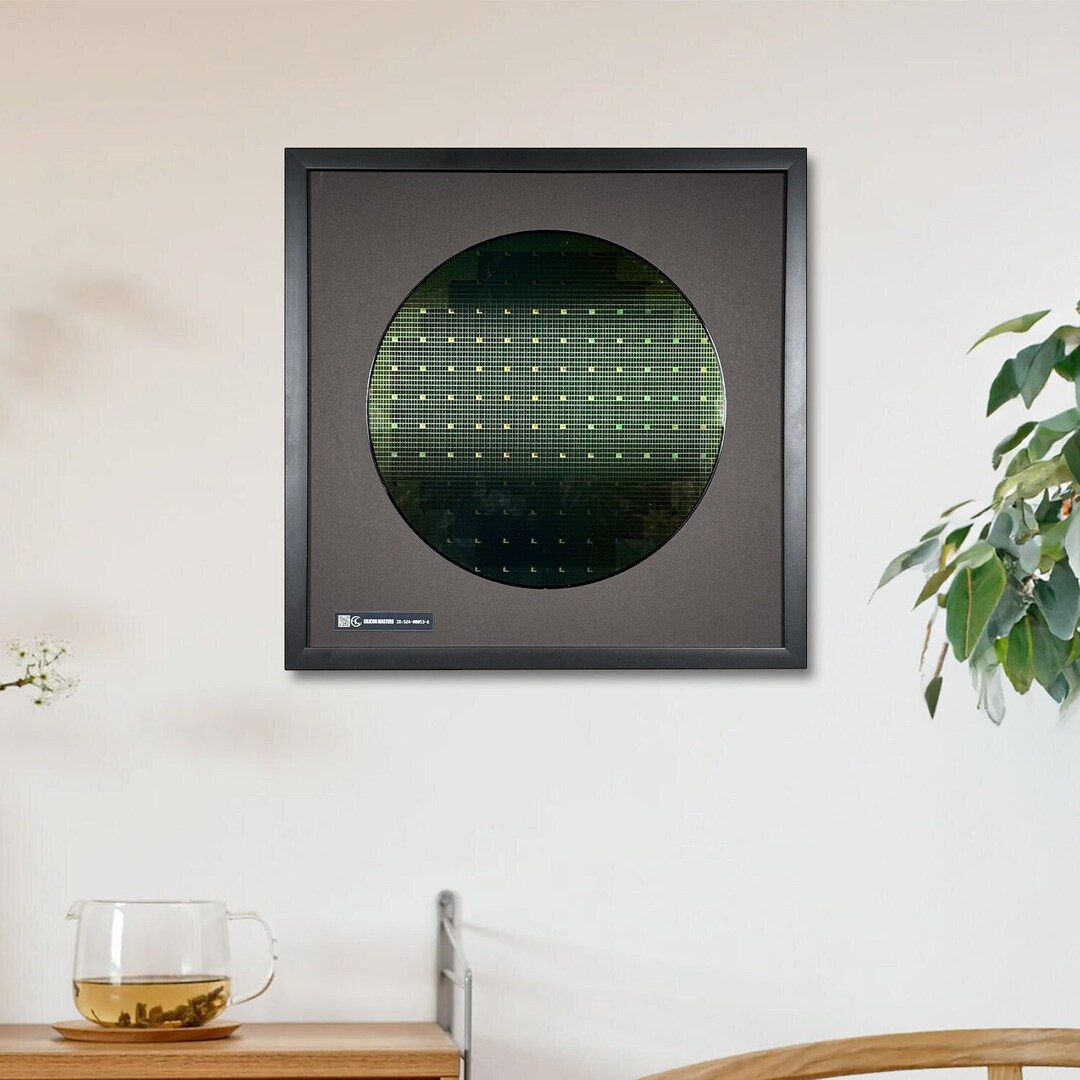 Silicon Wafer 300 Mm 12 Inch Single Collection Framed Silicon Wafer ...