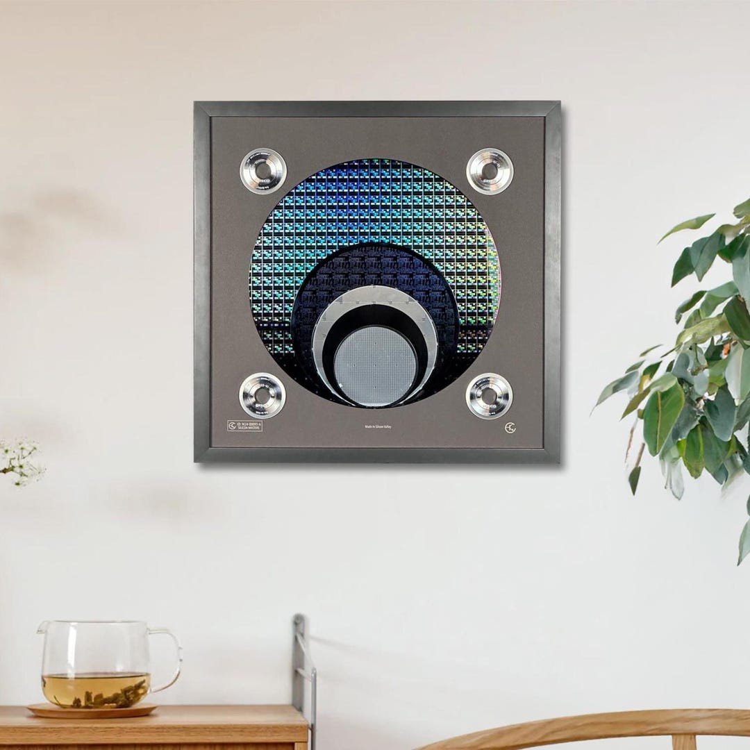 Evolution Collection Silicon Wafer - 100 to 300 Mm Framed Silicon ...