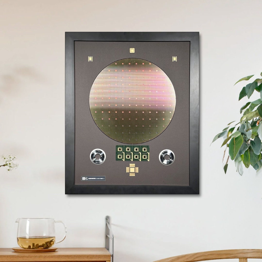 300mm 12 Inch Silicon Wafer Master Collection Framed Silicon Wafer With ...