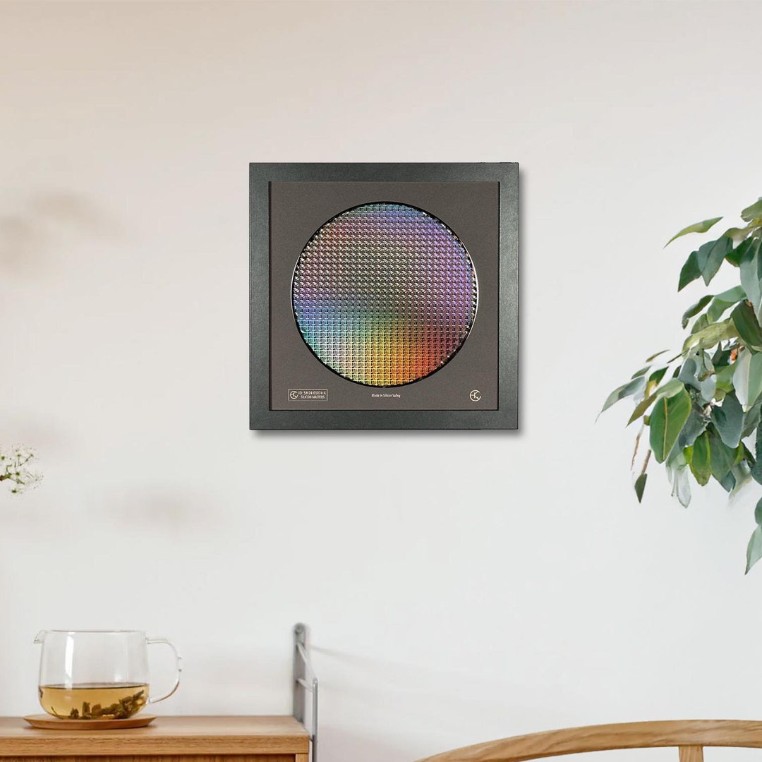 Silicon Wafer - 200 Mm (8 Inch) Single Collection Framed Silicon Wafer ...