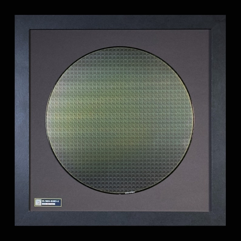 Silicon Wafer 200 Mm 8 Inch Single Collection Framed Silicon Wafer ...
