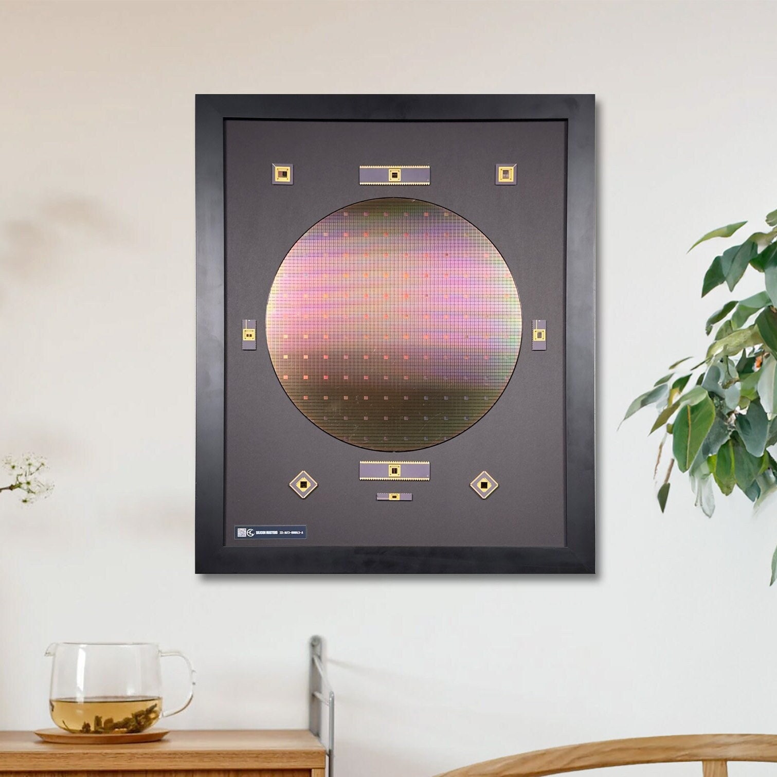 300mm 12 Inch Silicon Wafer Master Collection Framed Silicon Wafer With ...