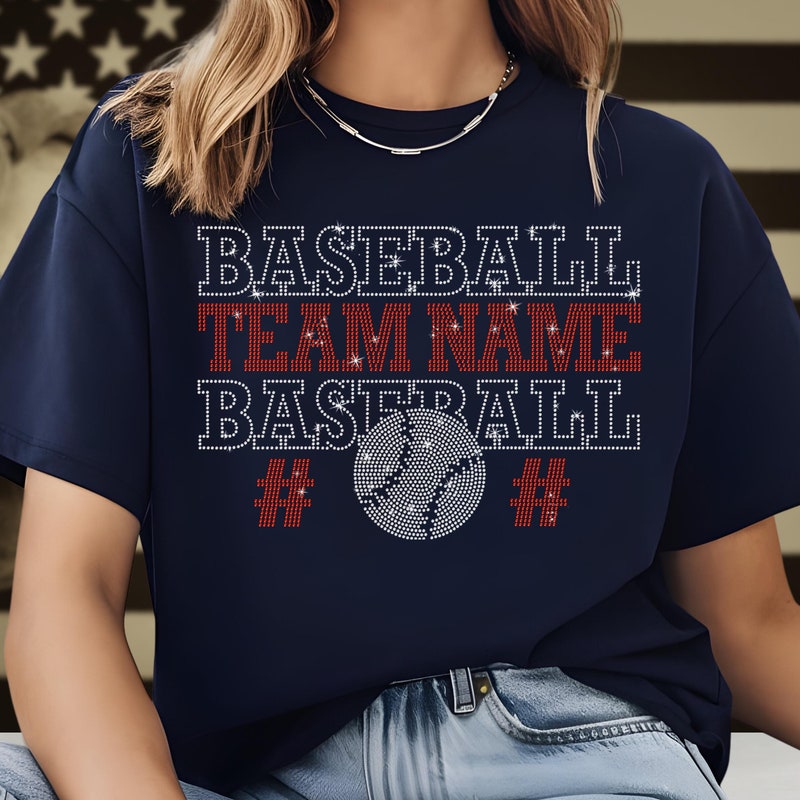 Baseball Team Shirt - Etsy