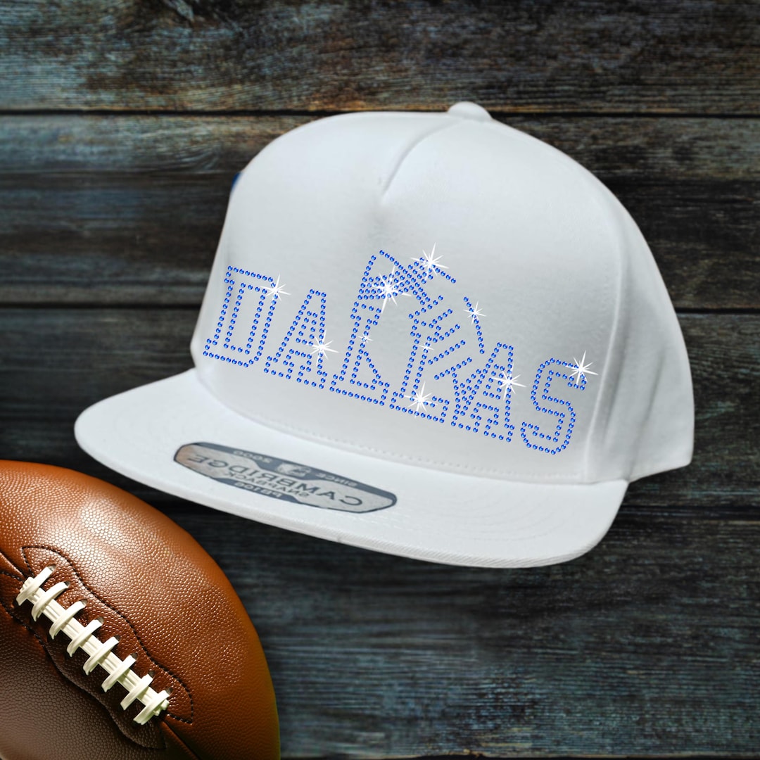 Dallas Rhinestone Hat, Dallas Football Hat, Sunday Dallas Football ...