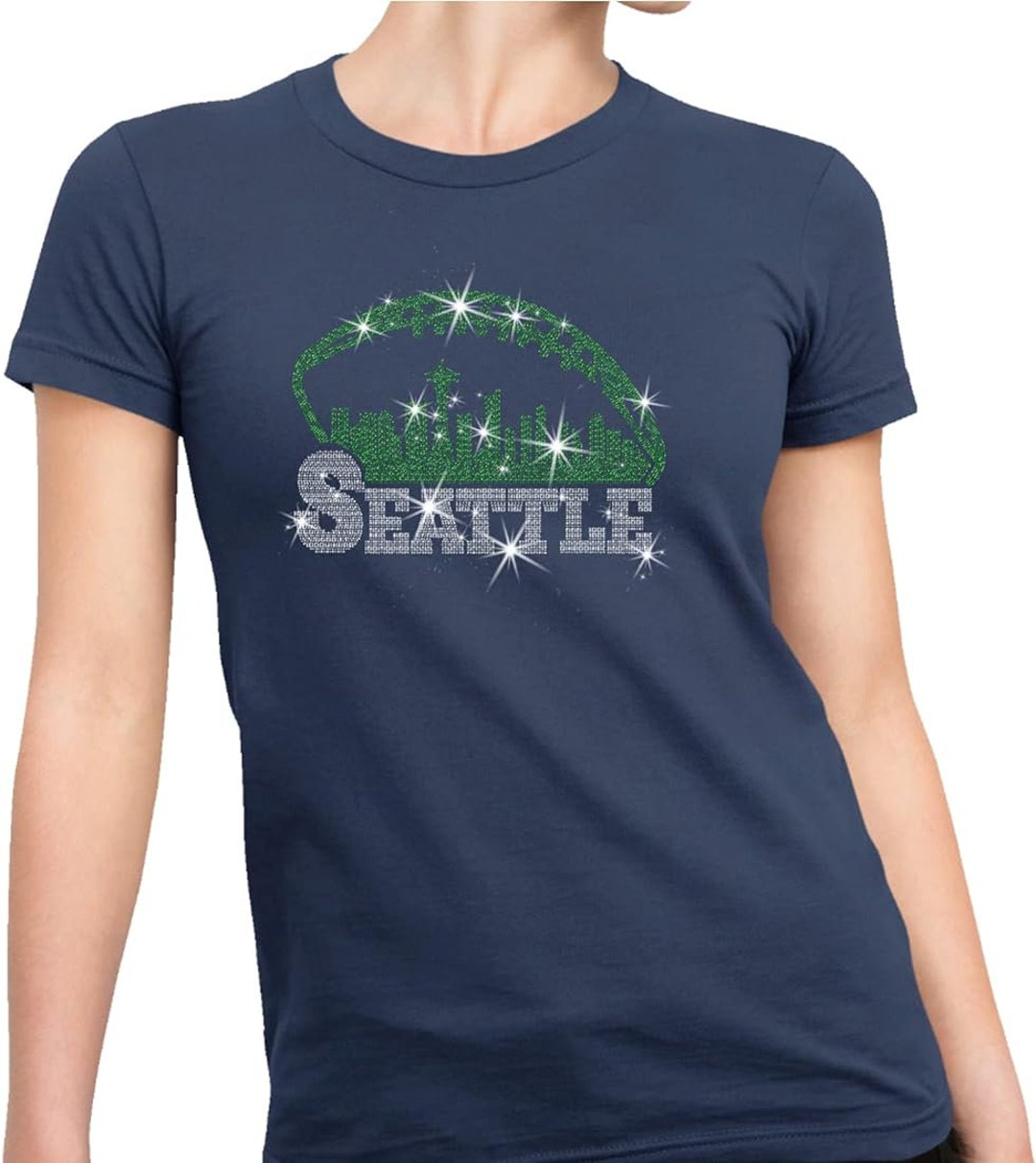 Seattle Football Team Name, Game Day Football T Shirts Women Men Cute ...