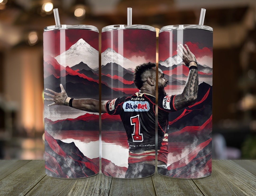 Hamiso Tabuai Fidow Tumbler Wrap, the Hammer, Dolphins NRL Png - Etsy ...