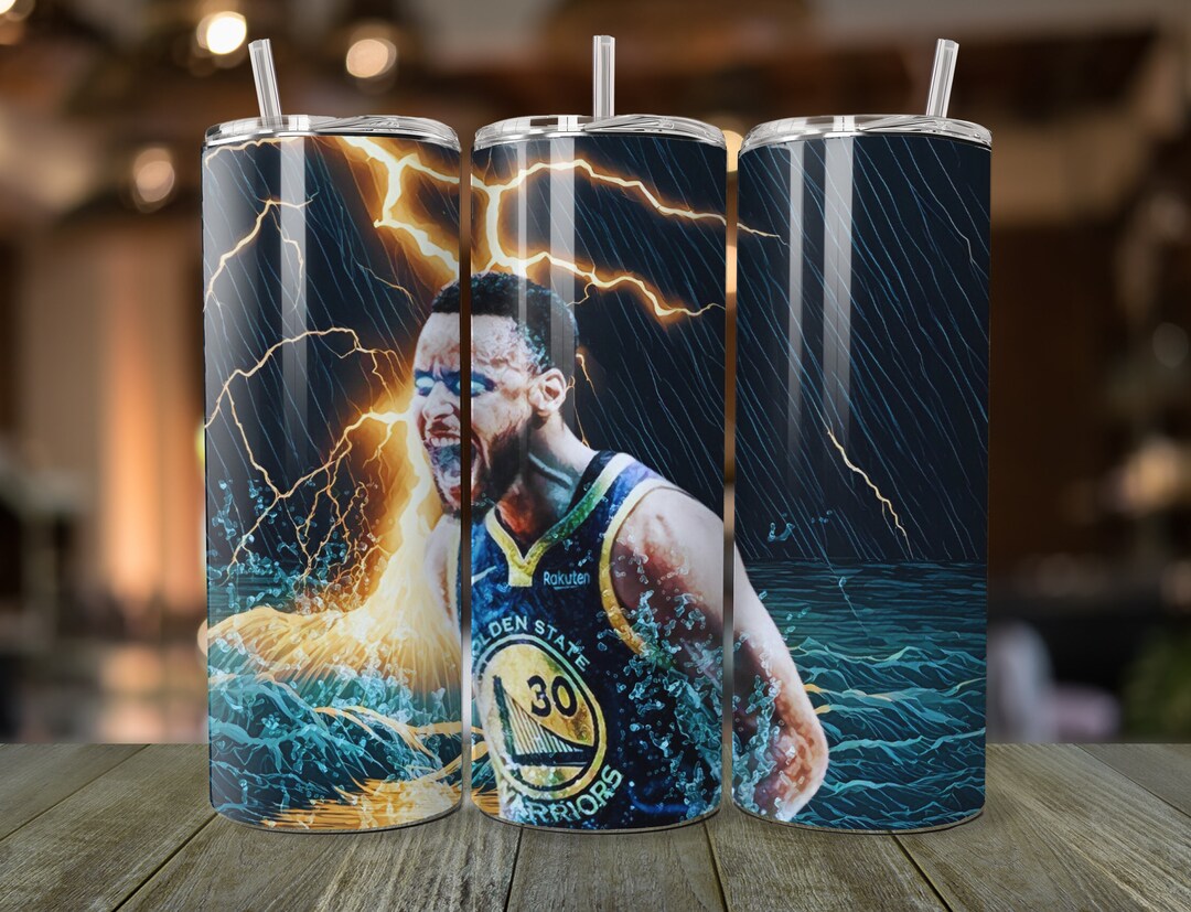 Steph Curry Tumbler Wrap, Basketball 20oz Tumbler Wrap, Warriors Wrap ...