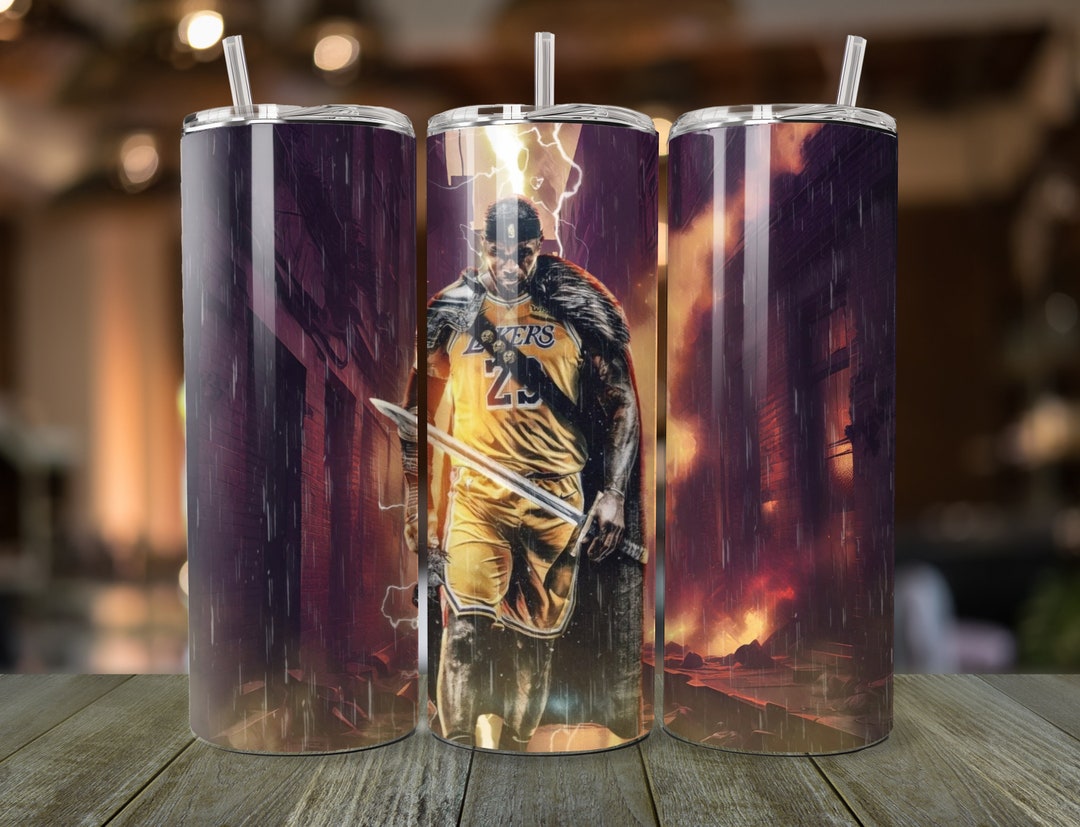 Lebron James Tumbler Wrap PNG Digital Design King James Basketball Star ...