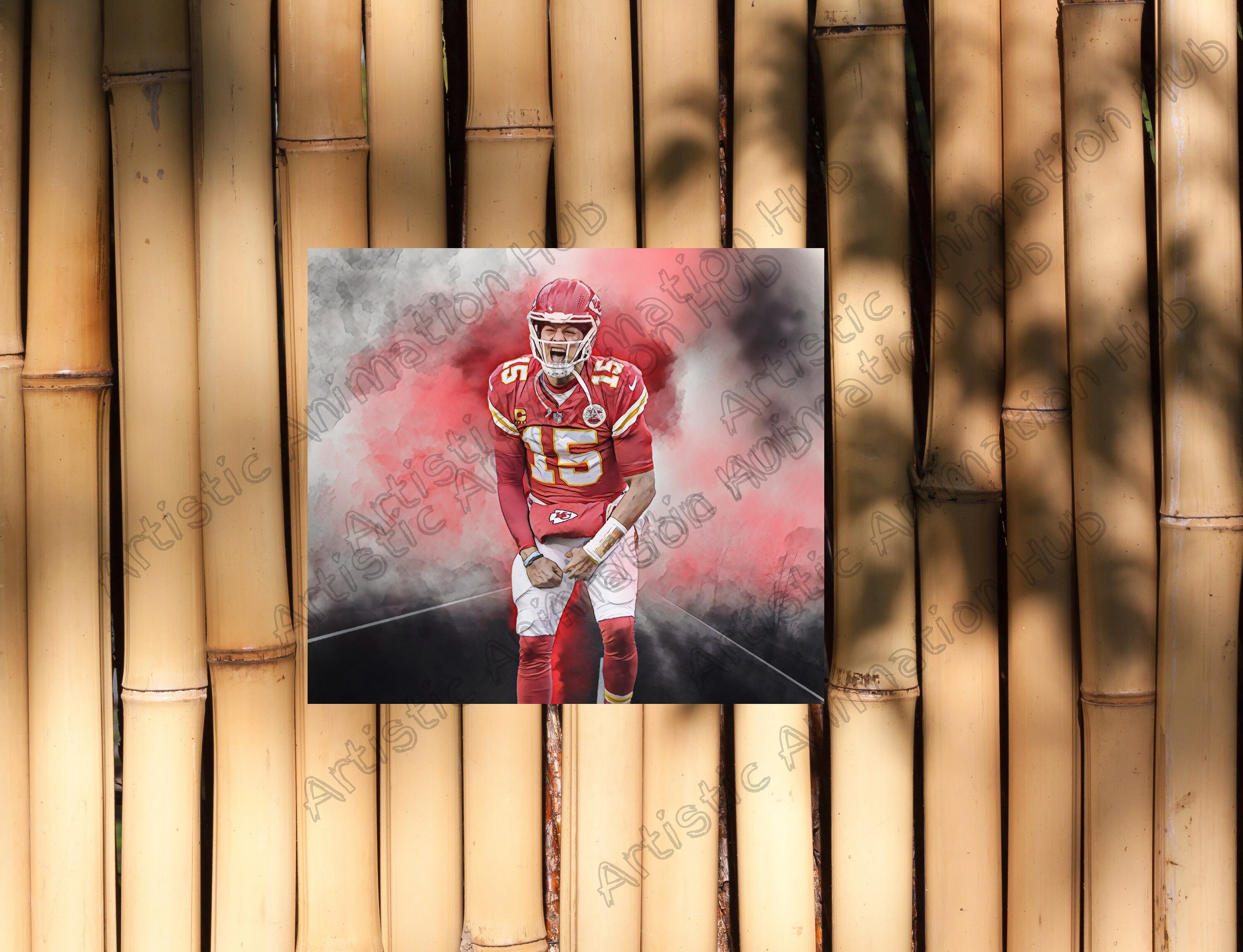 Patrick Mahomes Tumbler Wrap 20oz PNG, Chiefs Mahomes Wrap, Football ...