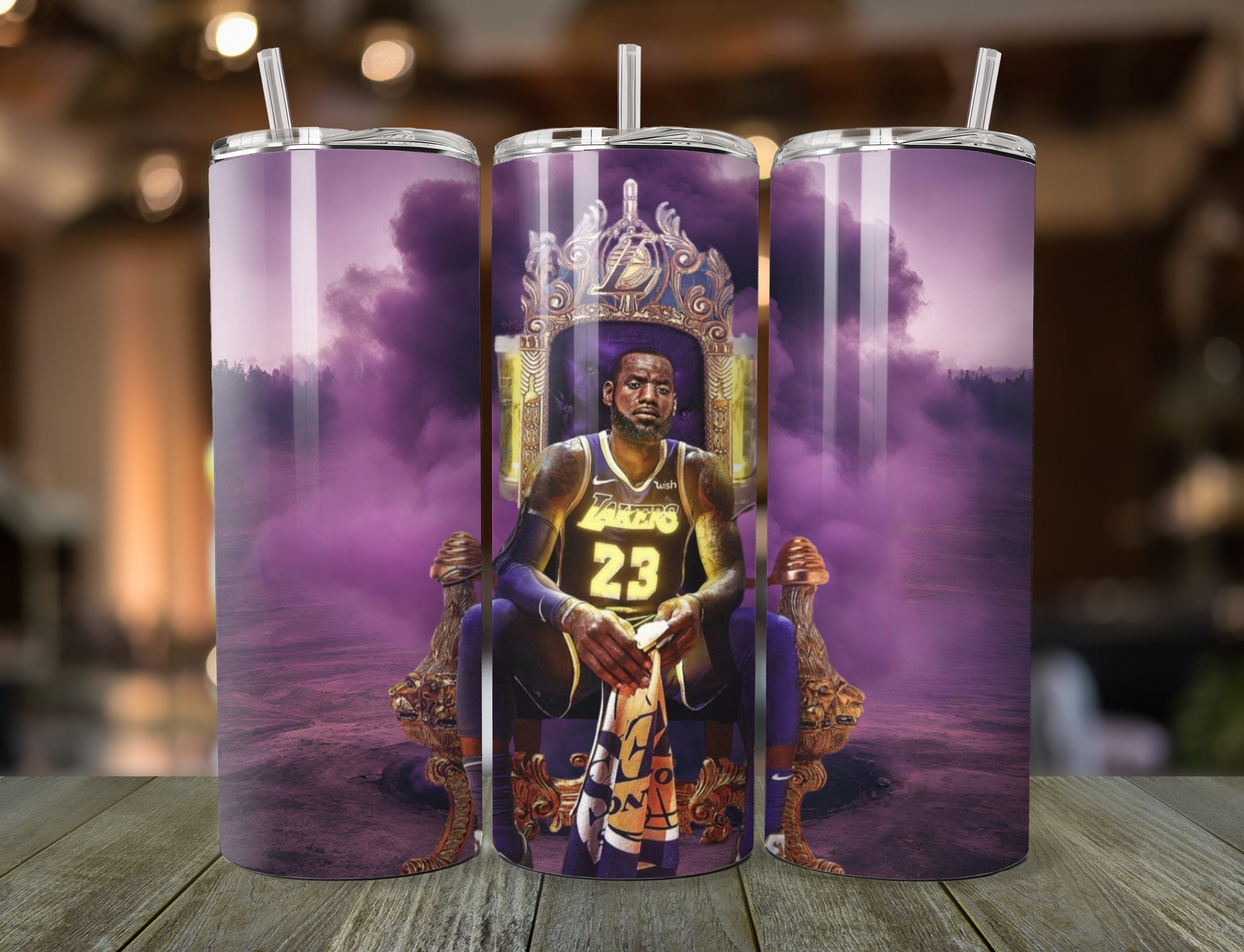 Lebron James Tumbler Wrap, King James PNG - Etsy