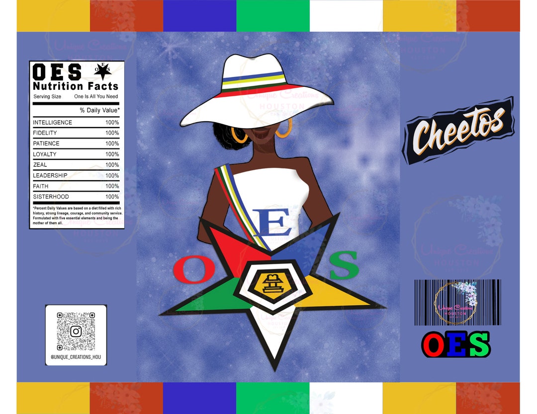 OES Digital Chip Bag Cheetos Template - Etsy