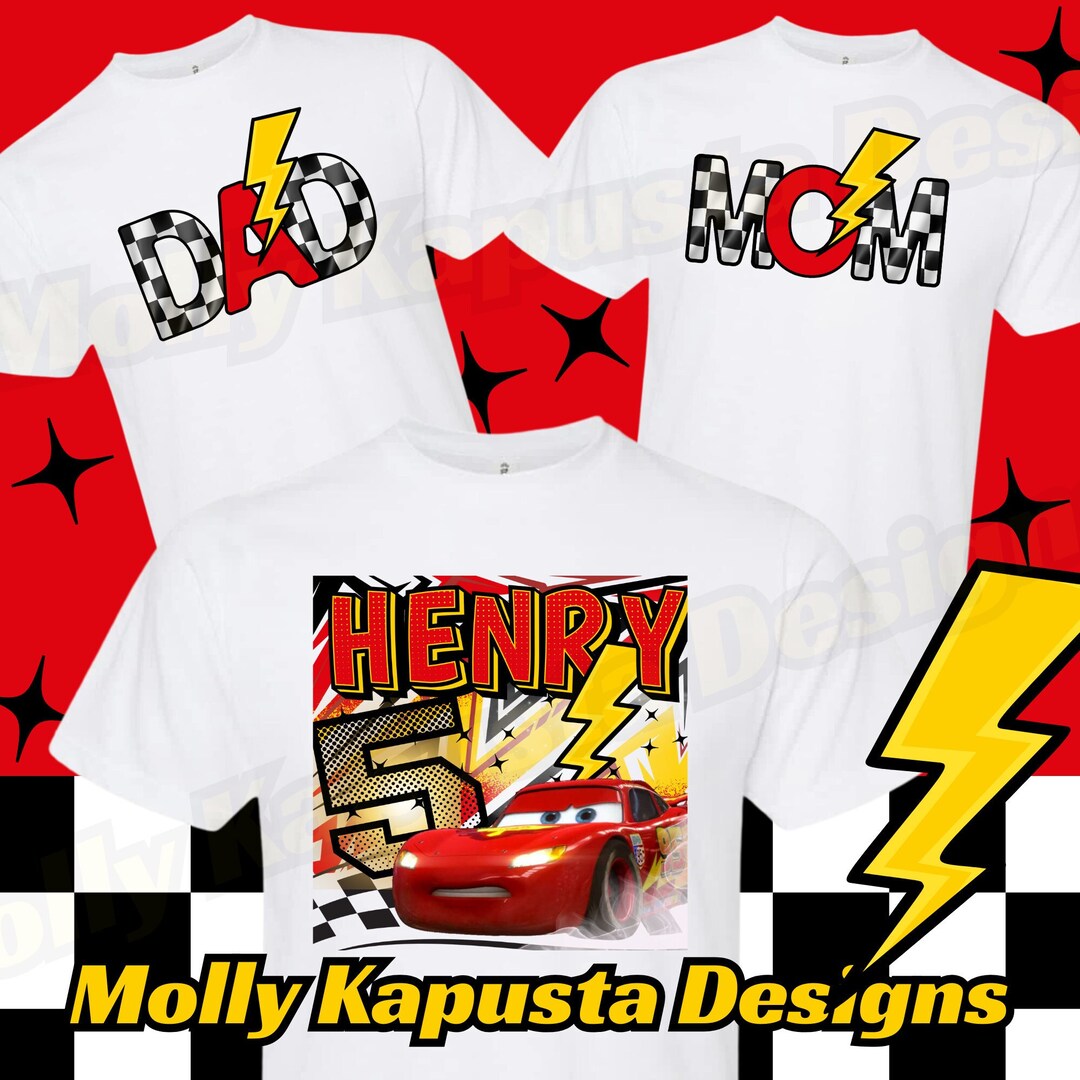 Pixar Cars Birthday Design - Etsy