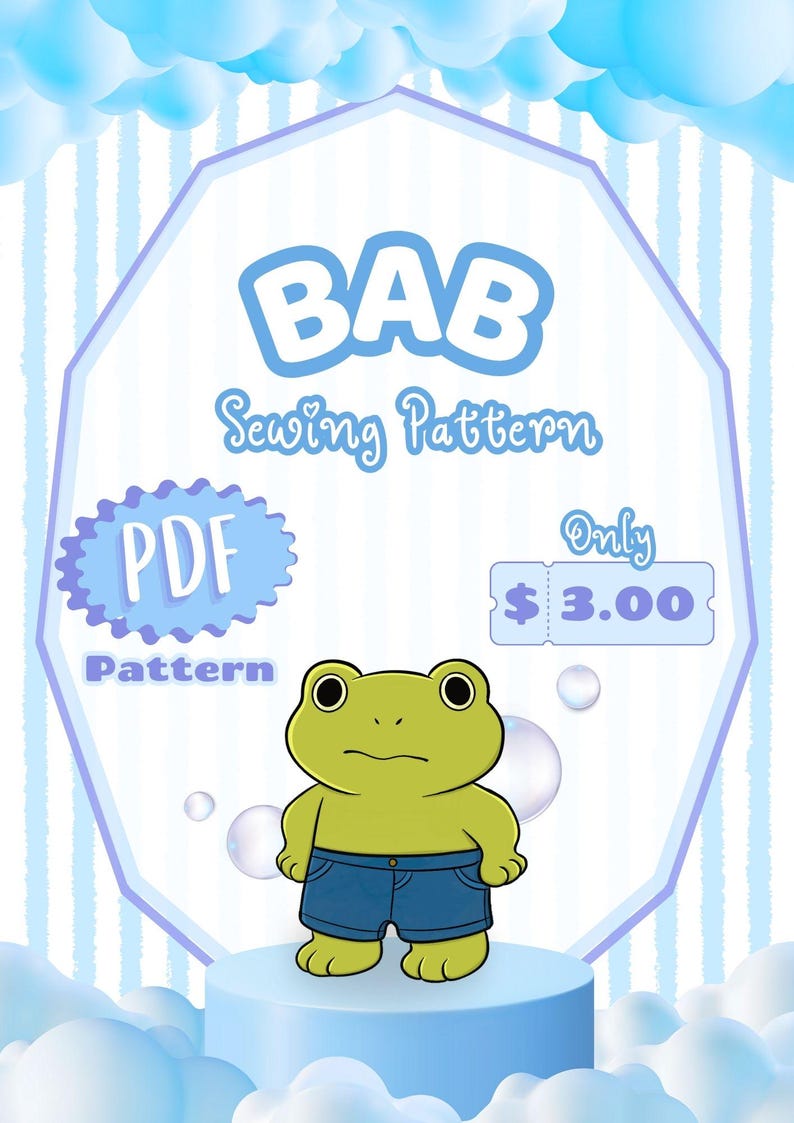 Build a Bear Pants Pattern - Etsy