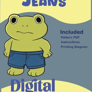 Build a Bear Pants Pattern - Etsy