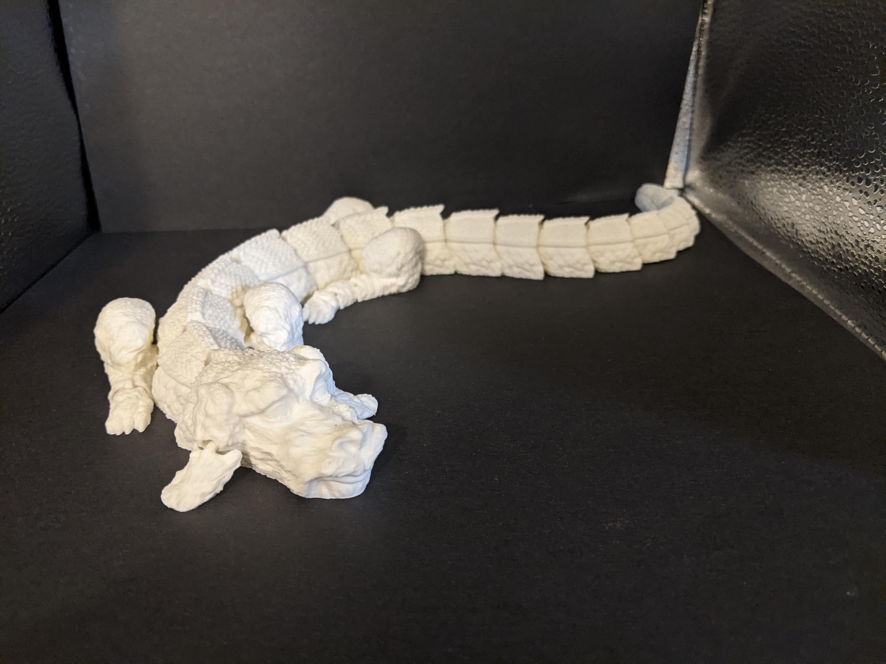 3D Printed Falkor Luck Dragon From the Neverending Story Articulated - Etsy