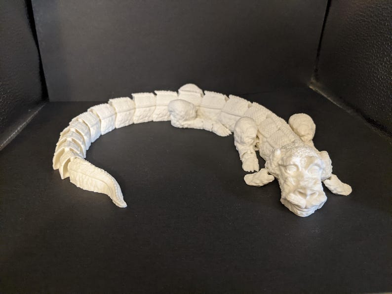 3D Printed Falkor Luck Dragon From the Neverending Story Articulated - Etsy