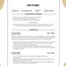 Ats-friendly Resume Template Professional & Editable Job-winning Format ...
