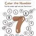 1-9 Number Recognition | Math Worksheets | Preschool Pages | Simple ...