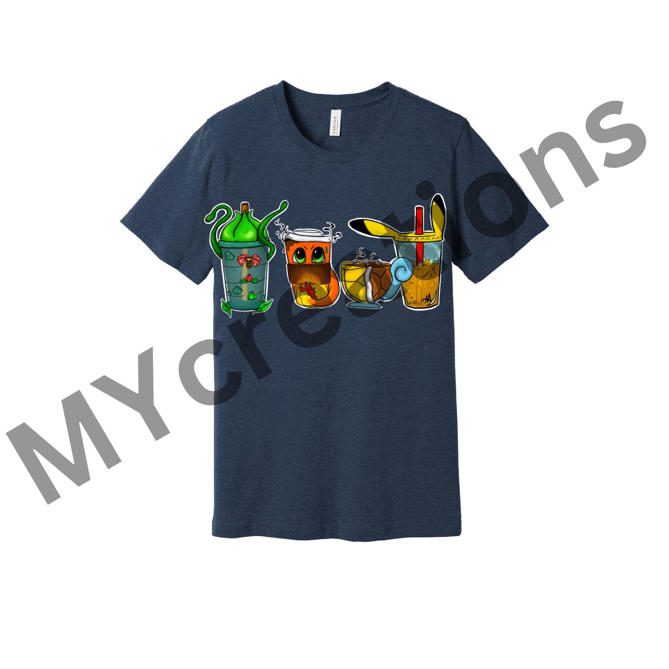 Pokemon Coffee Cup PNG, Coffee Lovers, File to Sublimation, Artwork ...