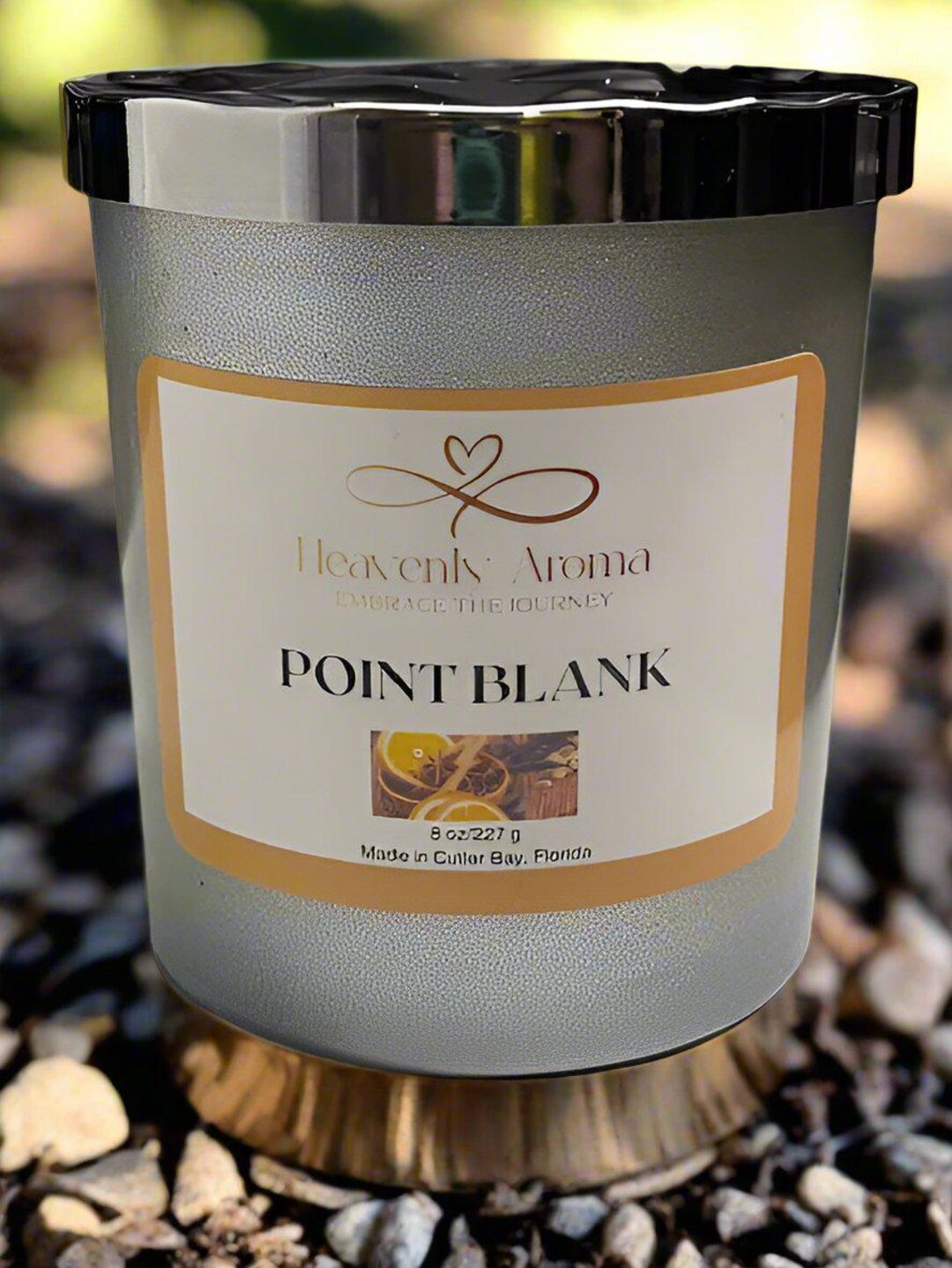 Premium 8 Oz Soy Wax Candles for a Cozy Atmosphere Point Blank - Etsy