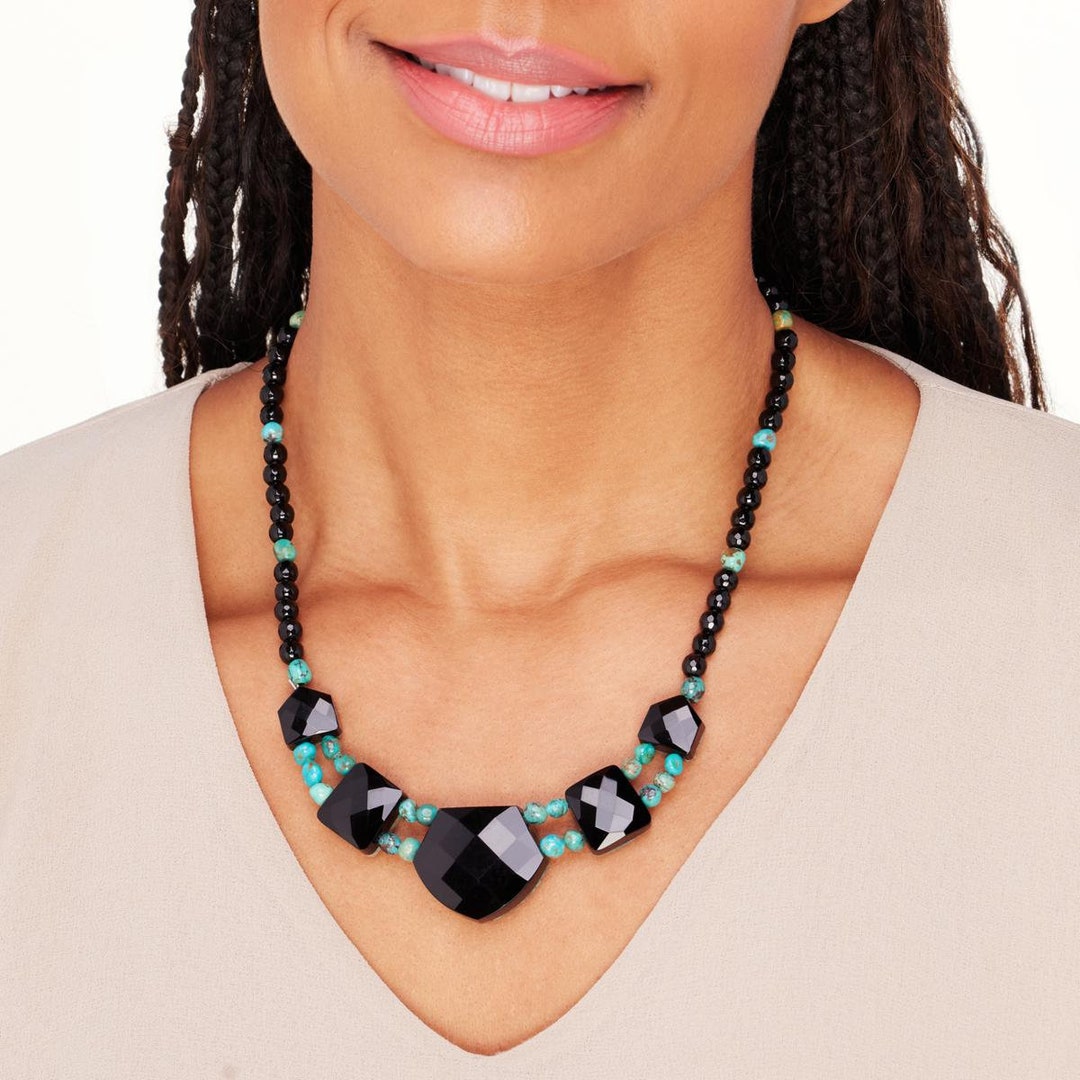 Authentic Jay King Gallery Collection Turquoise and Chalcedony ...