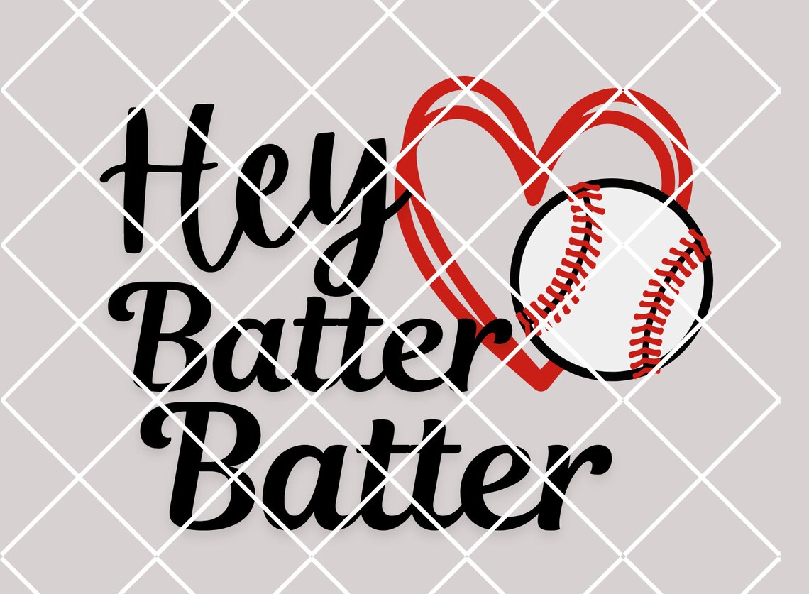 Hey Batter Batter Png Sublimation Design Download, Baseball Png, Sport ...