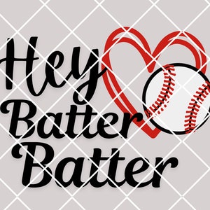 Hey Batter Batter Png Sublimation Design Download, Baseball Png, Sport ...