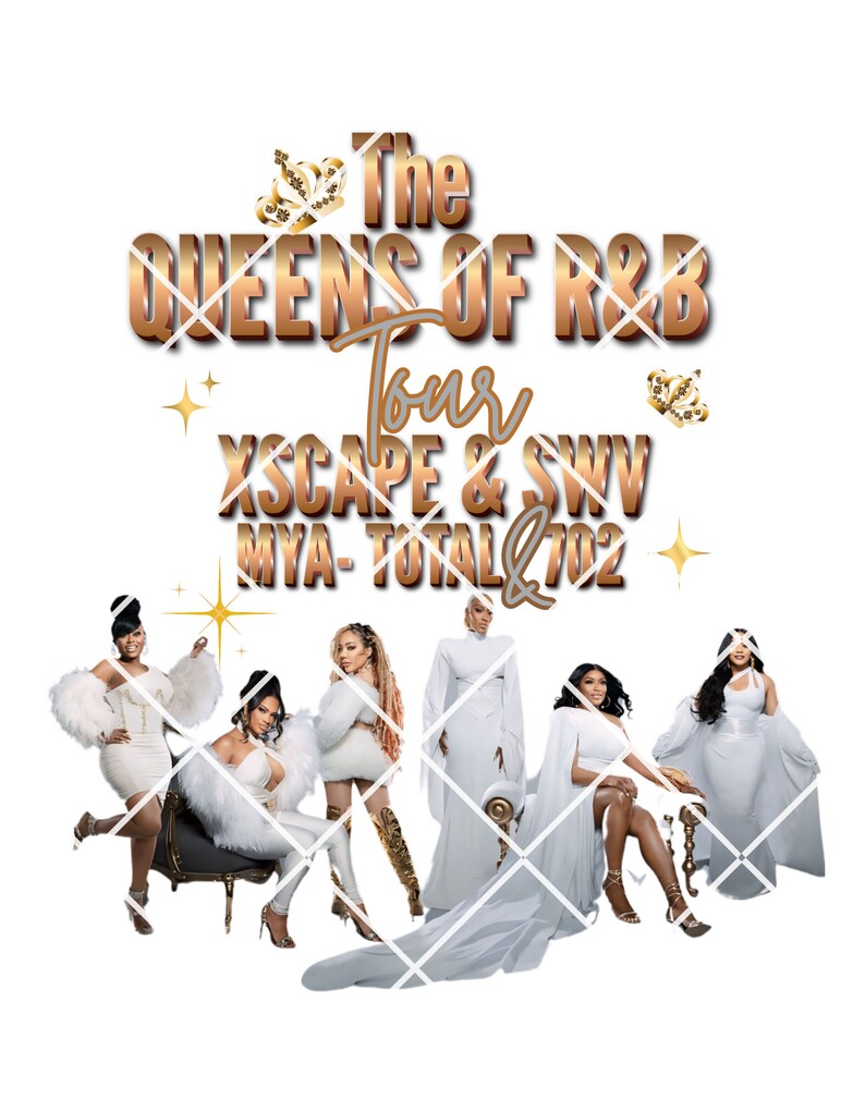 Xscape and SWV PNG queens of R&B Soul Shirt 90s Concert Queens Digital ...