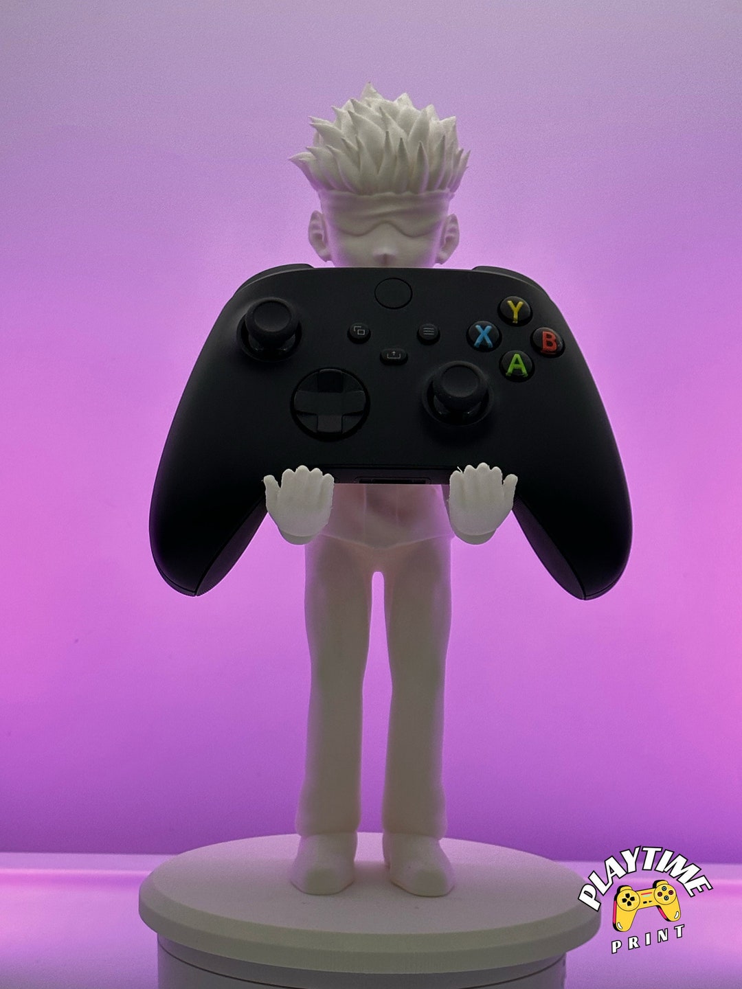 Gojo Blindfold Sorcerer Controller Stand Gift for Gamers Anime Figure ...