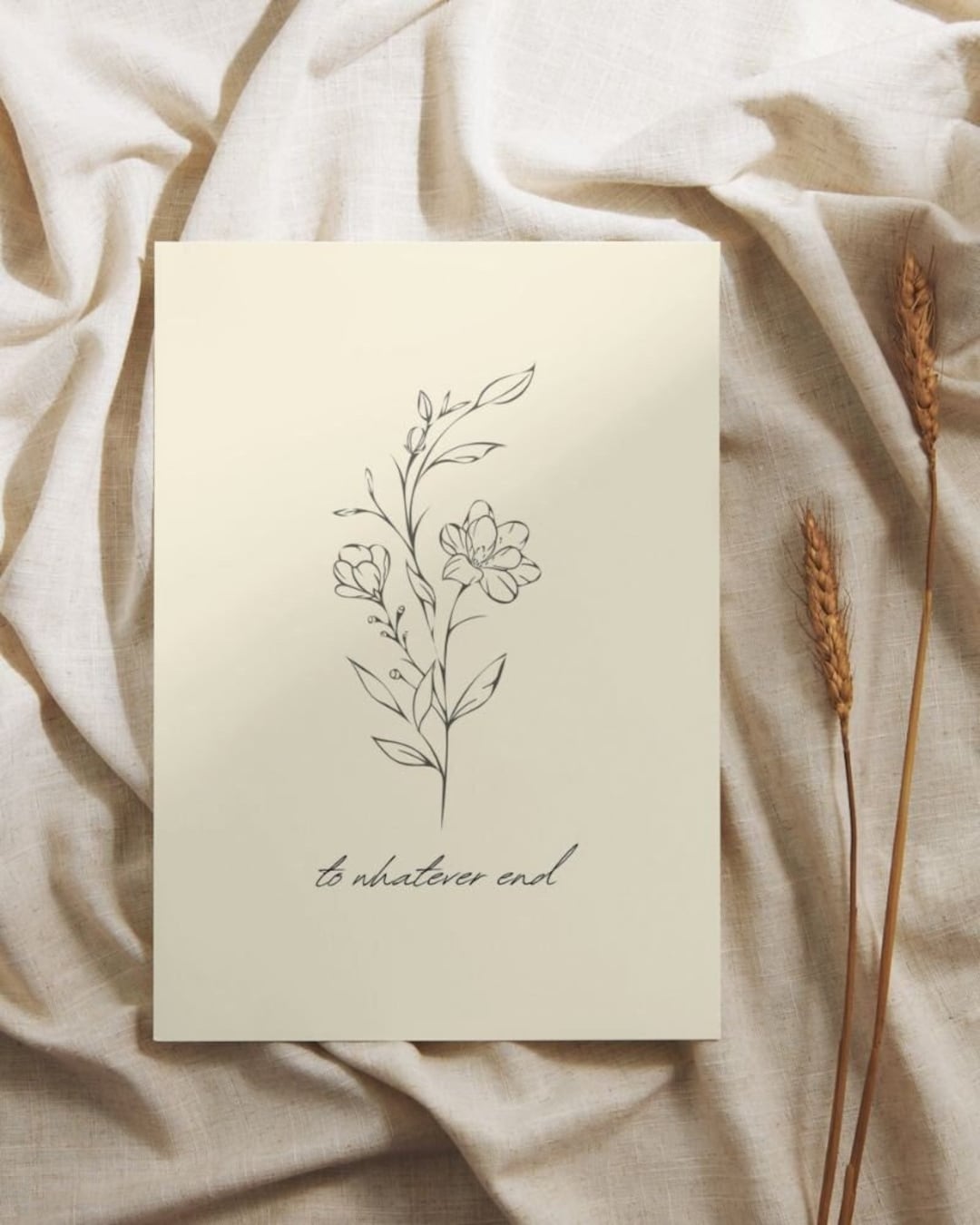 TOG Print Art, to Whatever End, Throne of Glass Inspired, Aelin Quote ...