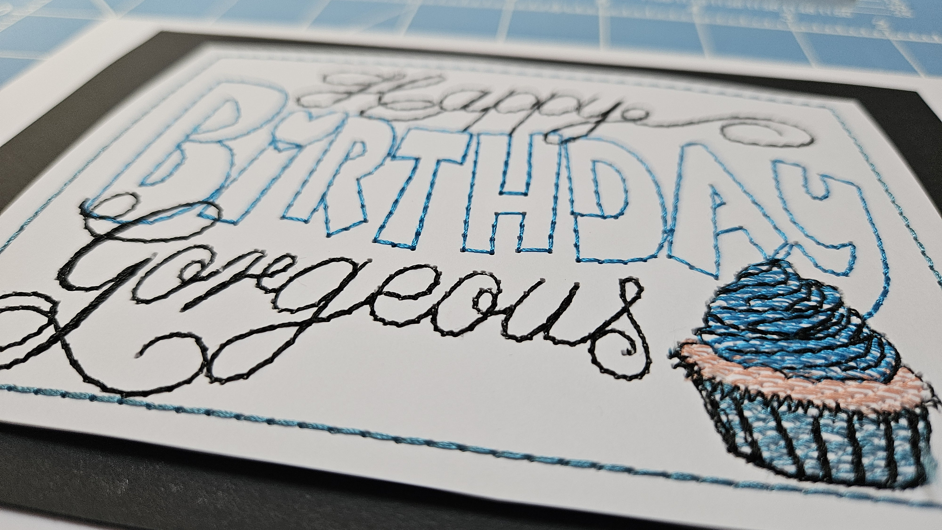 Happy Birthday Gorgeous - A Machine Embroidery Specifically for ...