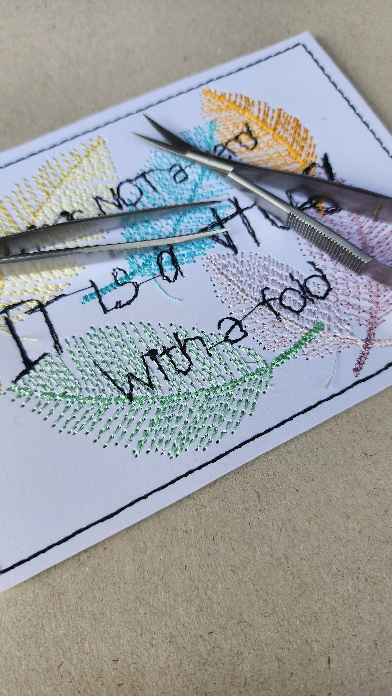 Hug With a Fold - A Machine Embroidery Specifically Digitised for ...