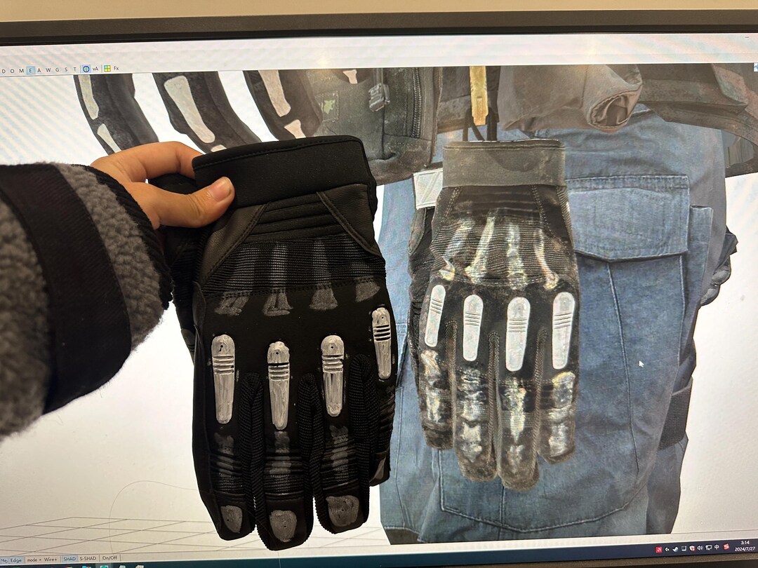 COD Ghost Tactical Gloves cosplay Airsoft - Etsy