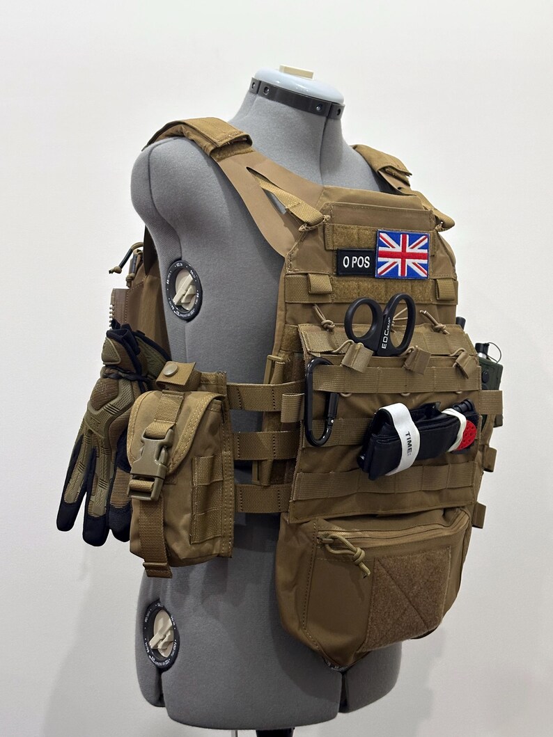 COD Soap Tactical Vest FULL SET Cosplay Airsoft Johnny soap Mactavish ...