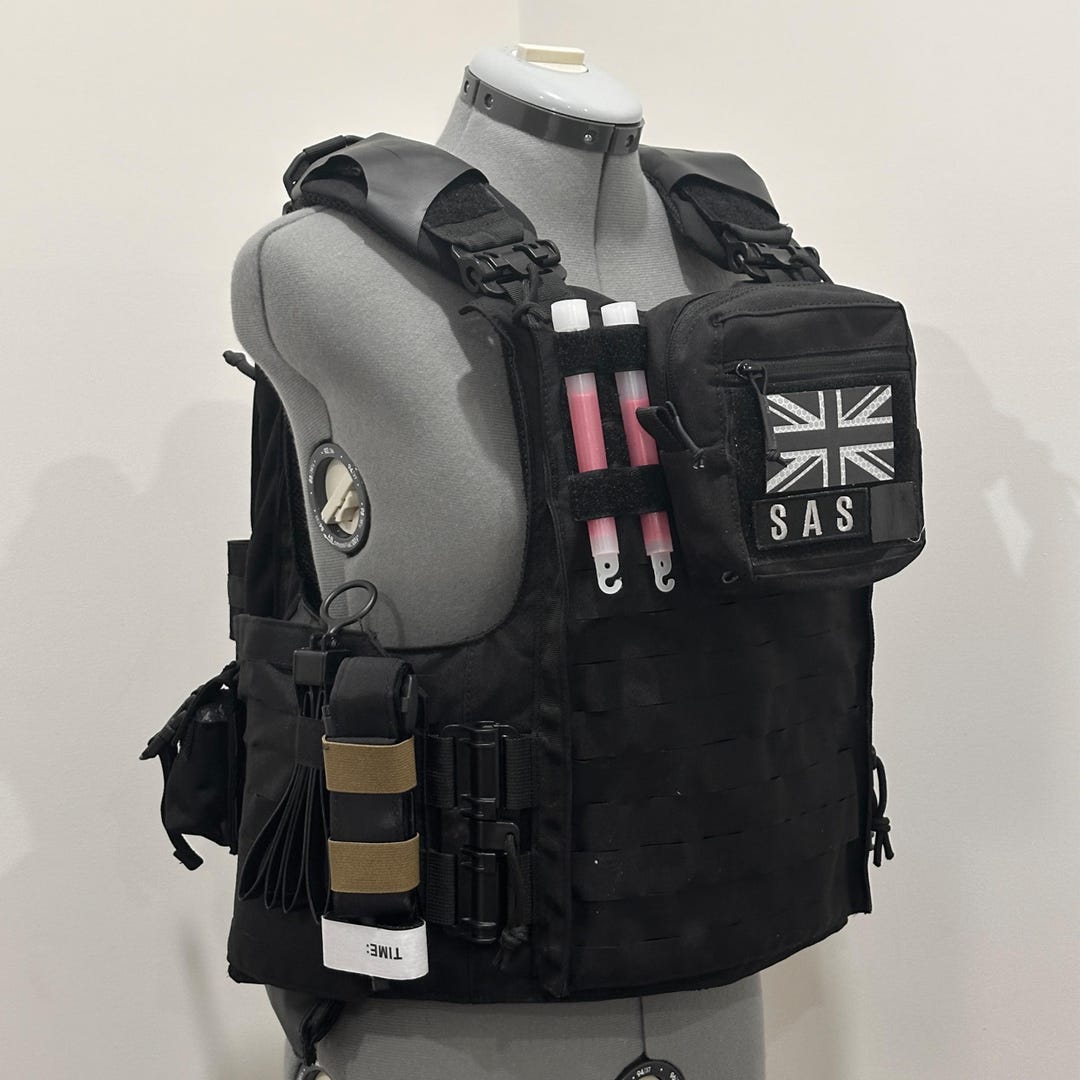 Chaleco táctico COD Ghost Chaleco personalizado para cosplay airsoft - Etsy España