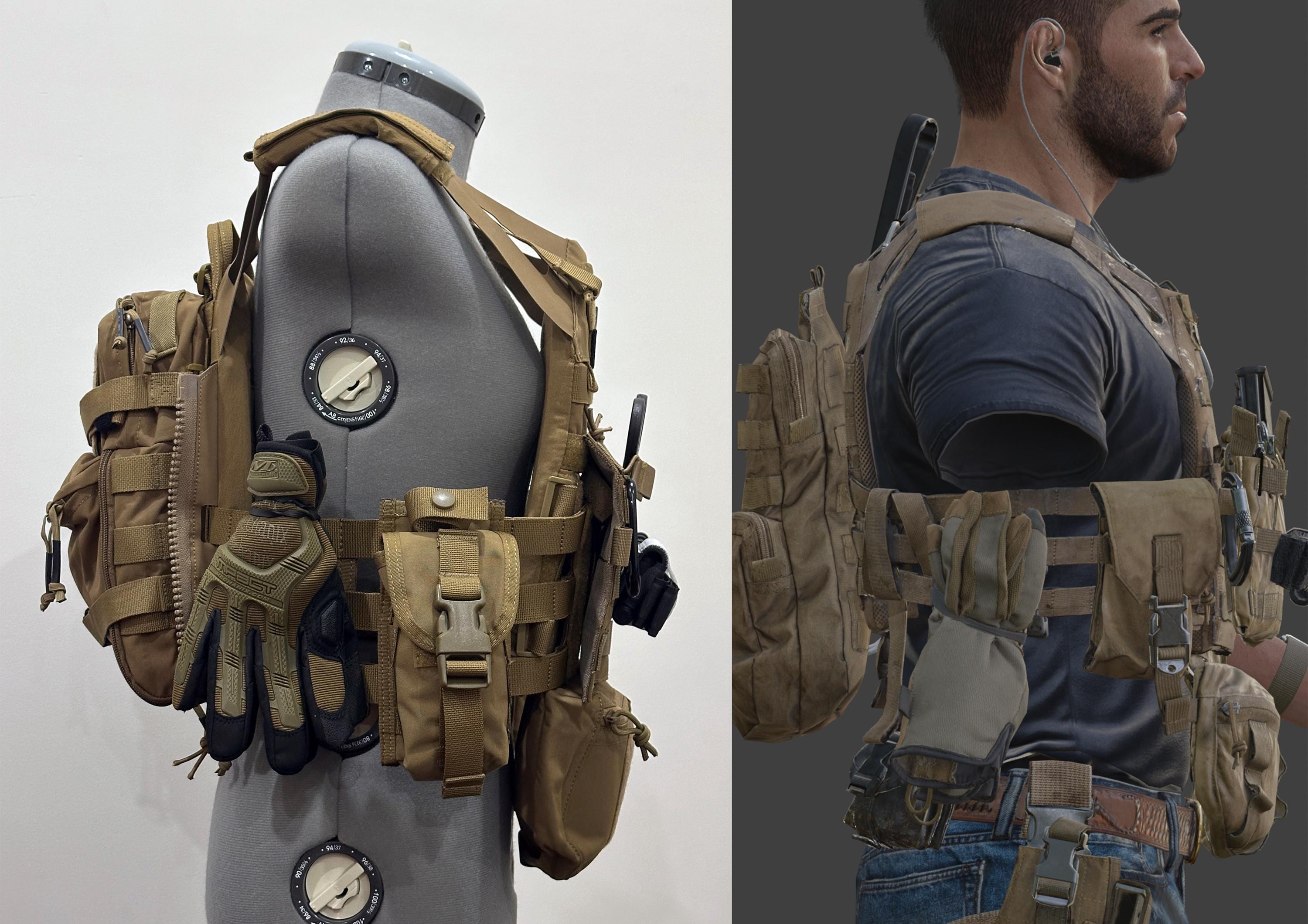 COD Soap Tactical Vest FULL SET Cosplay Airsoft Johnny soap Mactavish ...