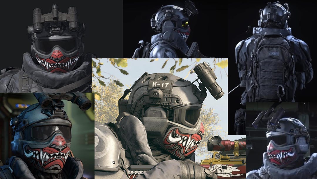 COD Velikan Helmet Set pre-order Commission - Etsy