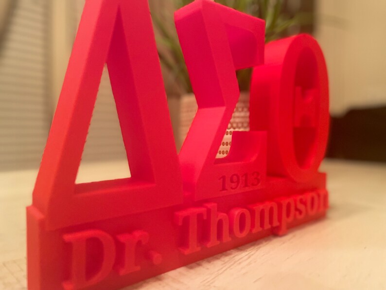 Delta Sigma Theta Sorority Name Plate - Etsy Australia