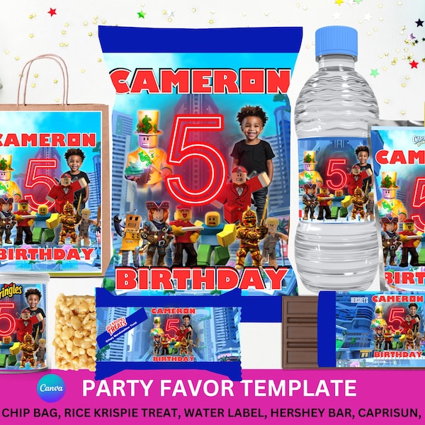 Roblox Party Supplies - Etsy